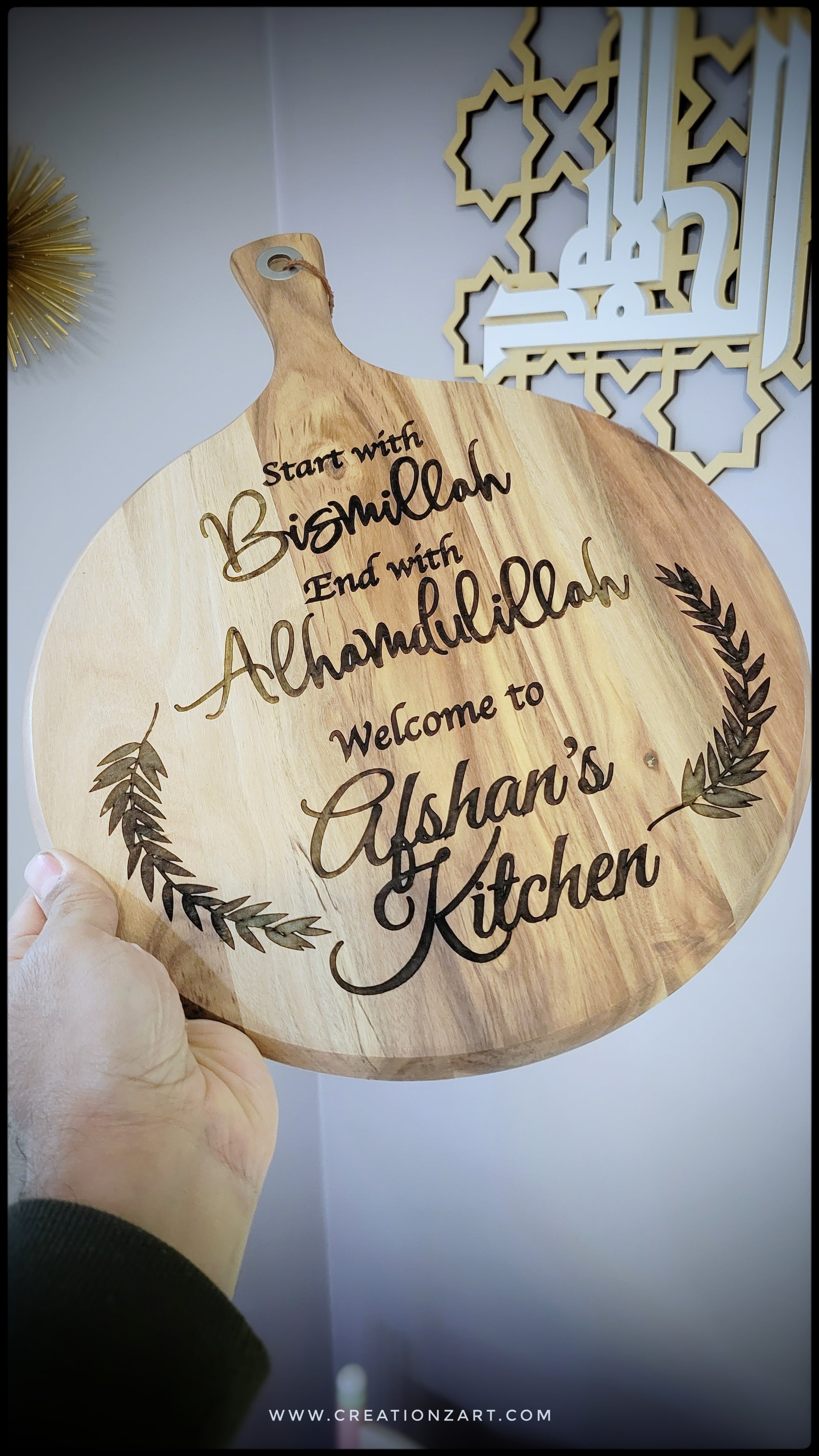 Custom cutting board – CreationZ Art